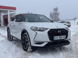 White DS 3-crossback 2019 in Taurage, with an engine capacity of 1.20 L and mileage of 134 thousand km for 10300 €, photo  on AUTOMOTO.COM.LV