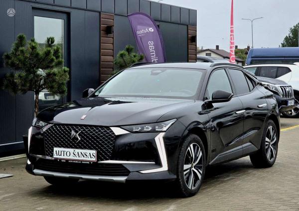 Melns DS 4 2022 Tauragė, ar dzinēja tilpumu 1.60 L un nobraukumu 87 tūkst. km par 19400 €, foto 1 vietnē AUTOMOTO.COM.LV
