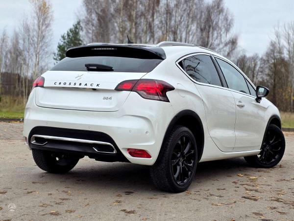 White DS 4-crossback 2019 in Taurage, with an engine capacity of 1.56 L and mileage of 323 thousand km for 6500 €, photo 5 on AUTOMOTO.COM.LV