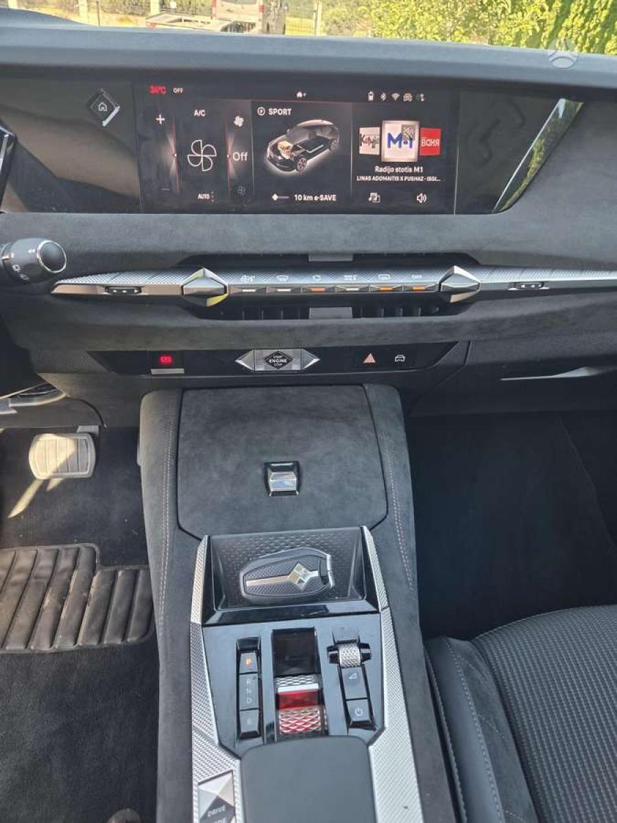 Grey DS 4 2023 in Kaunas, with an engine capacity of 1.60 L and mileage of 17 thousand km for 16800 €, photo 14 on AUTOMOTO.COM.LV