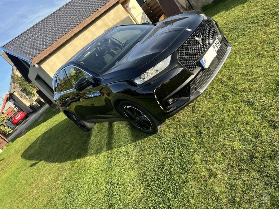 Melns DS 7 Crossback 2018 Klaipėda, ar dzinēja tilpumu 1.50 L un nobraukumu 167 tūkst. km par 11800 €, foto 1 vietnē AUTOMOTO.COM.LV
