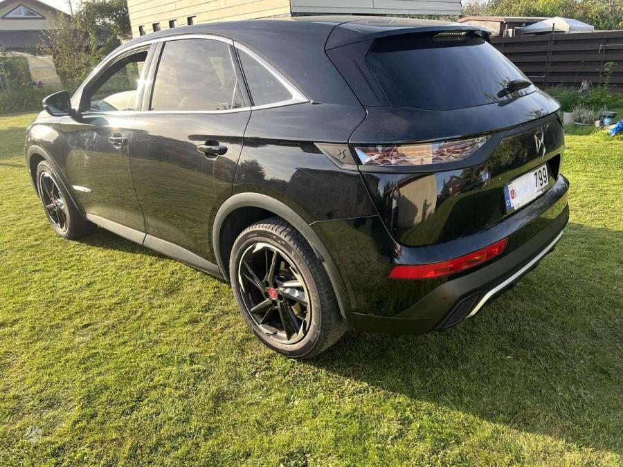 Melns DS 7 Crossback 2018 Klaipėda, ar dzinēja tilpumu 1.50 L un nobraukumu 167 tūkst. km par 11800 €, foto 4 vietnē AUTOMOTO.COM.LV