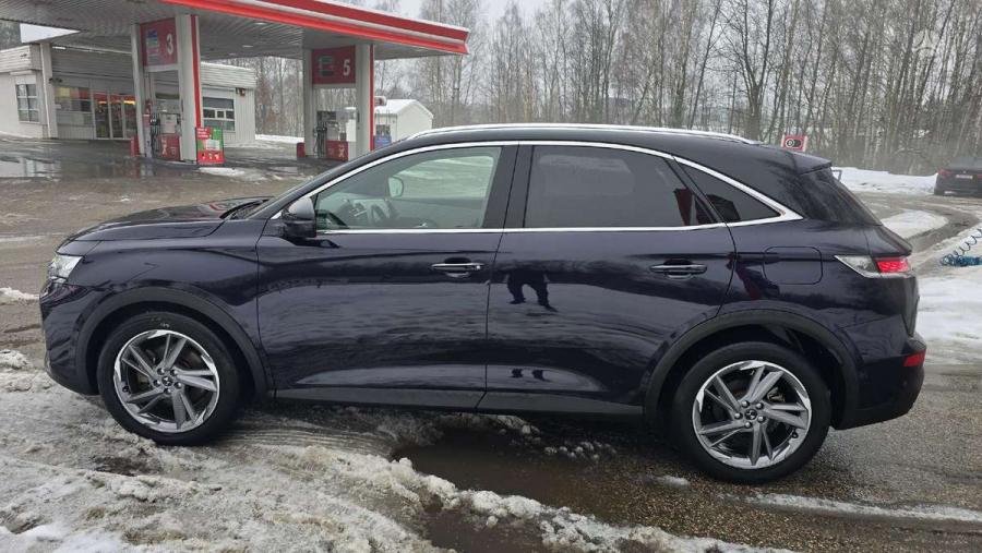 Blue DS 7 Crossback 2020 in Kaunas, with an engine capacity of 1.60 L and mileage of 82 thousand km for 21200 €, photo 14 on AUTOMOTO.COM.LV