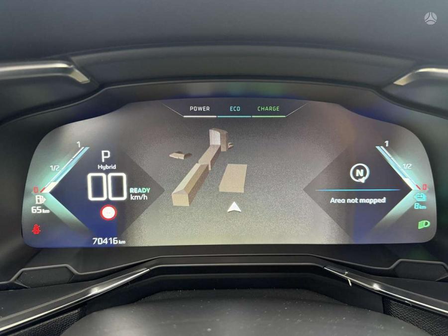 Blue DS 7 Crossback 2021 in Vilnius, with an engine capacity of 1.60 L and mileage of 70 thousand km for 23800 €, photo 14 on AUTOMOTO.COM.LV