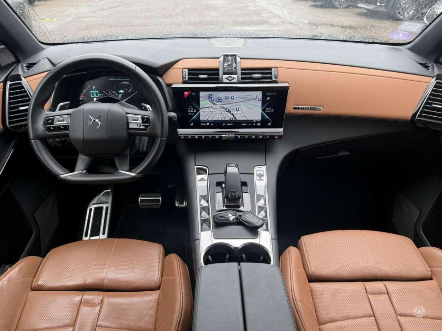 Синий DS 7 Crossback 2021 в Вильнюс, объемом двигателя 1.60 л и пробегом 43 тыс. км за 23990 €, фото 10 на AUTOMOTO.COM.LV