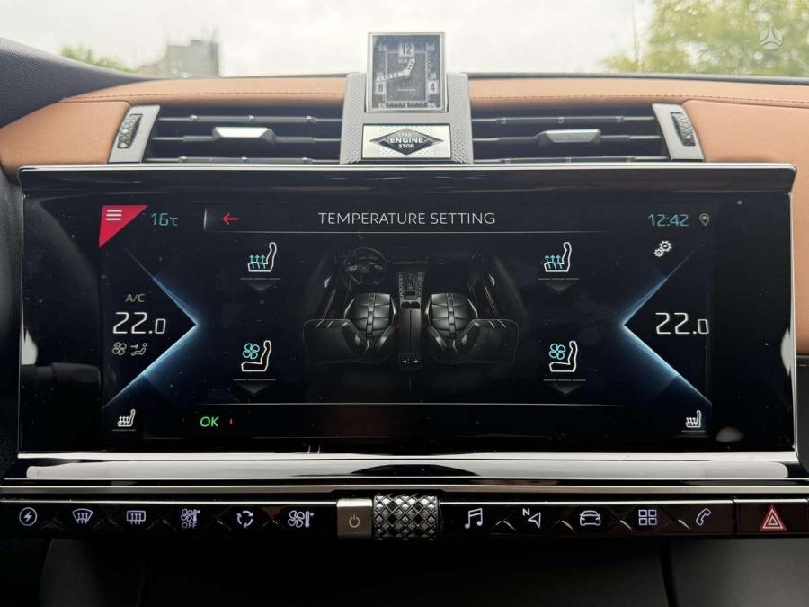 Синий DS 7 Crossback 2021 в Вильнюс, объемом двигателя 1.60 л и пробегом 43 тыс. км за 23990 €, фото 14 на AUTOMOTO.COM.LV