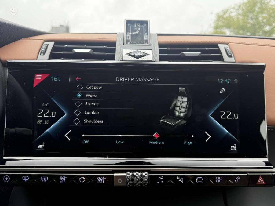 Синий DS 7 Crossback 2021 в Вильнюс, объемом двигателя 1.60 л и пробегом 43 тыс. км за 23990 €, фото 15 на AUTOMOTO.COM.LV