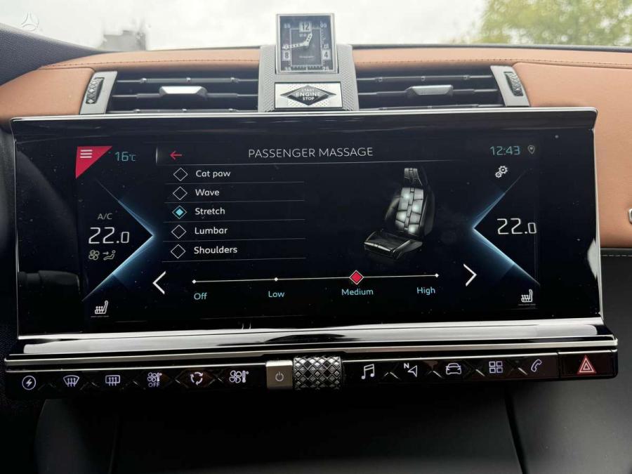 Синий DS 7 Crossback 2021 в Вильнюс, объемом двигателя 1.60 л и пробегом 43 тыс. км за 23990 €, фото 16 на AUTOMOTO.COM.LV