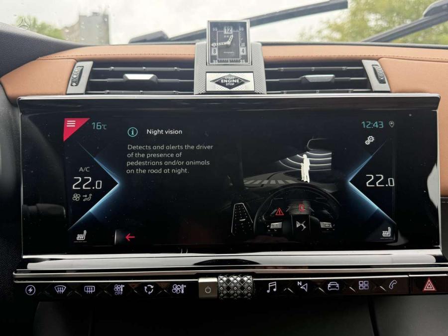 Синий DS 7 Crossback 2021 в Вильнюс, объемом двигателя 1.60 л и пробегом 43 тыс. км за 23990 €, фото 18 на AUTOMOTO.COM.LV