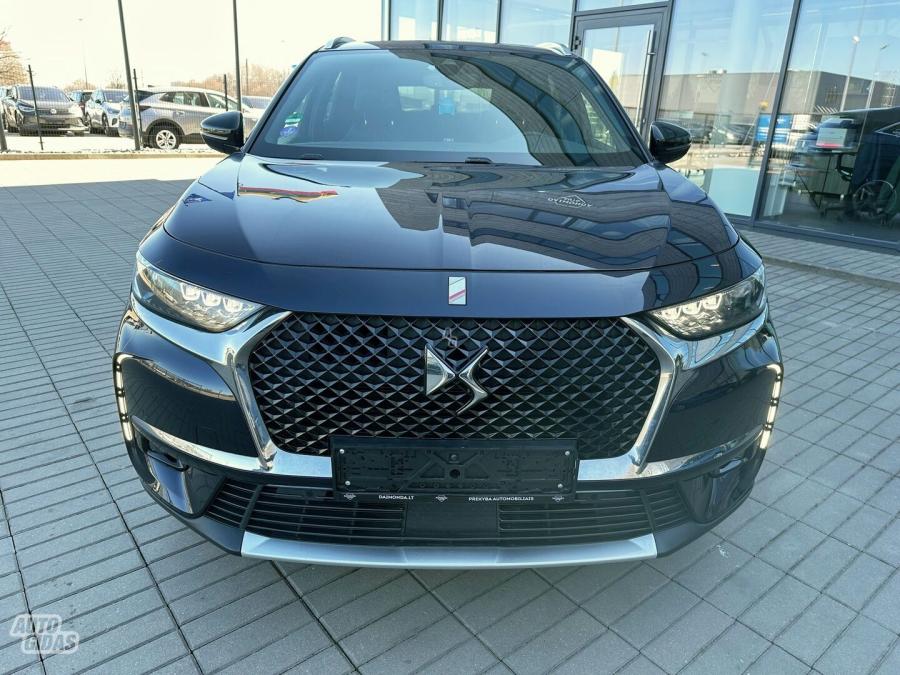 Blue DS 7 Crossback 2022 in Kaunas, with an engine capacity of 1.60 L and mileage of 192 thousand km for 18900 €, photo 3 on AUTOMOTO.COM.LV