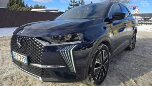 Blue DS 7 Crossback 2023 in Kaunas, with an engine capacity of 1.60 L and mileage of 57 thousand km for 25200 €, photo  on AUTOMOTO.COM.LV