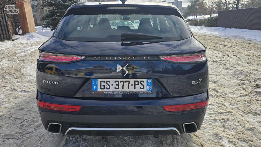 Blue DS 7 Crossback 2023 in Kaunas, with an engine capacity of 1.60 L and mileage of 57 thousand km for 25200 €, photo 7 on AUTOMOTO.COM.LV
