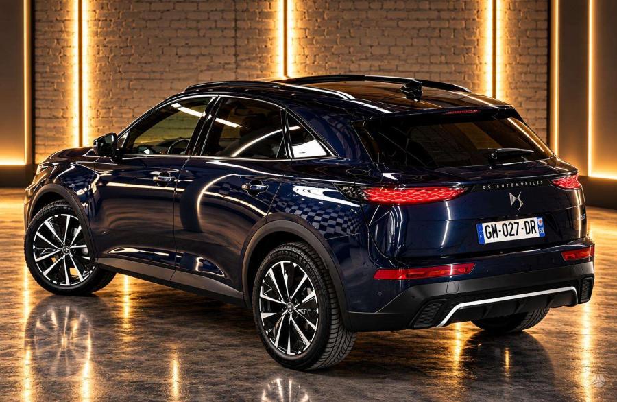 Синий DS 7 Crossback 2023 в Таураге, объемом двигателя 1.50 л и пробегом 146 тыс. км за 21500 €, фото 3 на AUTOMOTO.COM.LV