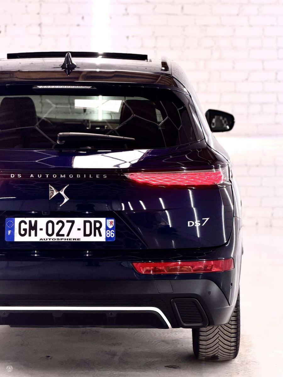 Синий DS 7 Crossback 2023 в Таураге, объемом двигателя 1.50 л и пробегом 146 тыс. км за 21500 €, фото 27 на AUTOMOTO.COM.LV