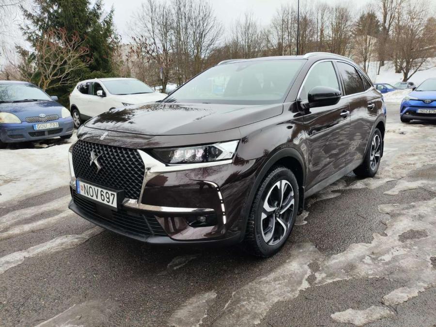 Коричневый DS 7 Crossback 2019 в Вильнюс, объемом двигателя 2.00 л и пробегом 144 тыс. км за 16250 €, фото 1 на AUTOMOTO.COM.LV