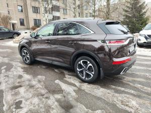 Brown DS 7 Crossback 2019 in Vilnius, with an engine capacity of 2.00 L and mileage of 144 thousand km for 16250 €, photo 3 on AUTOMOTO.COM.LV