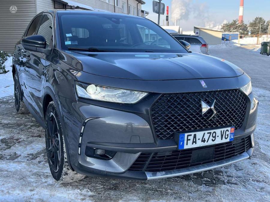 Pelēks DS 7 Crossback 2018 Viļņa, ar dzinēja tilpumu 1.60 L un nobraukumu 215 tūkst. km par 13915 €, foto 2 vietnē AUTOMOTO.COM.LV
