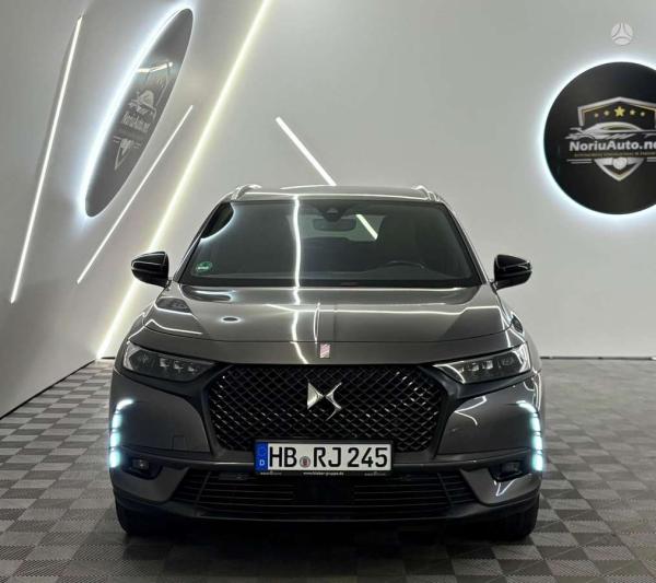 Grey DS 7 Crossback 2018 in Marijampole, with an engine capacity of 2.00 L and mileage of 280 thousand km for 13999 €, photo 4 on AUTOMOTO.COM.LV