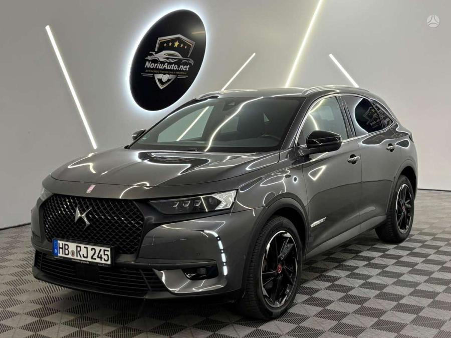 Grey DS 7 Crossback 2018 in Marijampole, with an engine capacity of 2.00 L and mileage of 280 thousand km for 13999 €, photo 6 on AUTOMOTO.COM.LV