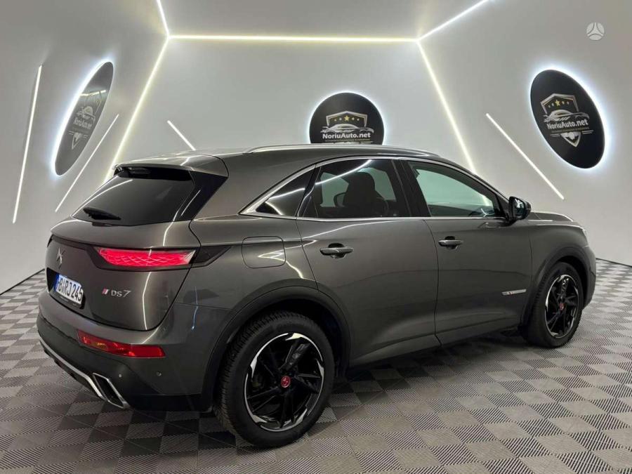 Grey DS 7 Crossback 2018 in Marijampole, with an engine capacity of 2.00 L and mileage of 280 thousand km for 13999 €, photo 12 on AUTOMOTO.COM.LV