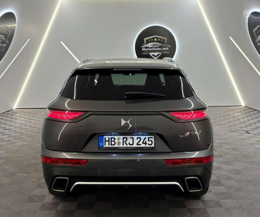 Grey DS 7 Crossback 2018 in Marijampole, with an engine capacity of 2.00 L and mileage of 280 thousand km for 13999 €, photo 36 on AUTOMOTO.COM.LV