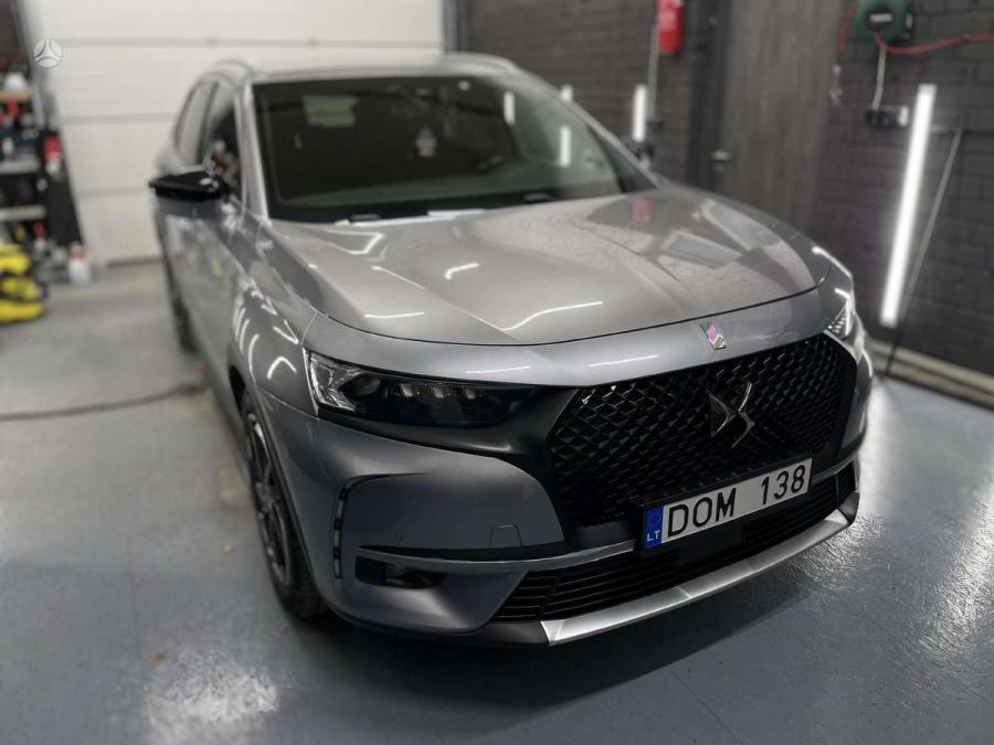 Grey DS 7 Crossback 2019 in Ukmerge, with an engine capacity of 1.50 L and mileage of 199 thousand km for 16800 €, photo 4 on AUTOMOTO.COM.LV