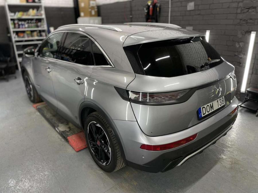 Grey DS 7 Crossback 2019 in Ukmerge, with an engine capacity of 1.50 L and mileage of 199 thousand km for 16800 €, photo 8 on AUTOMOTO.COM.LV