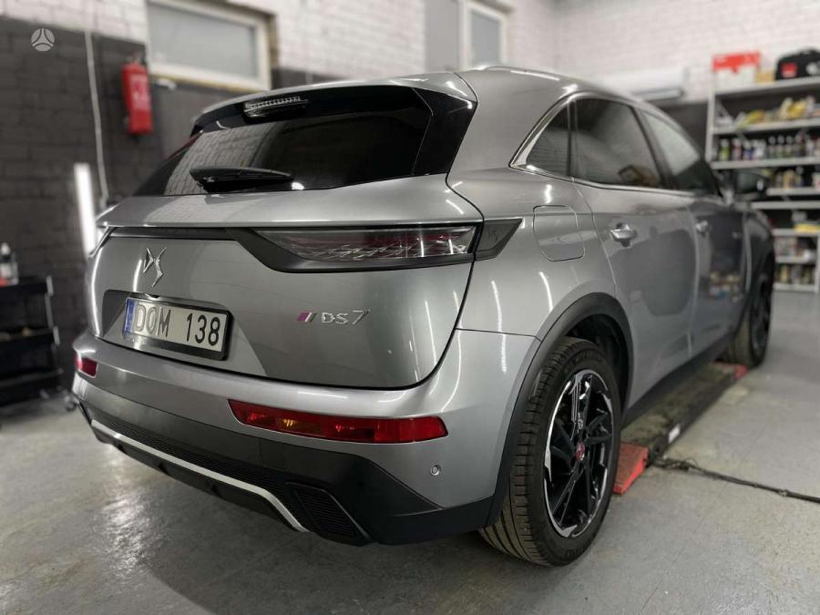 Grey DS 7 Crossback 2019 in Ukmerge, with an engine capacity of 1.50 L and mileage of 199 thousand km for 16800 €, photo 16 on AUTOMOTO.COM.LV