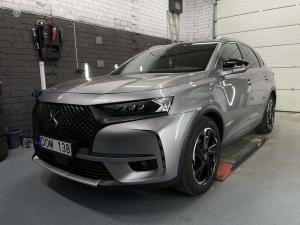 Grey DS 7 Crossback 2019 in Ukmerge, with an engine capacity of 1.50 L and mileage of 199 thousand km for 16800 €, photo 19 on AUTOMOTO.COM.LV