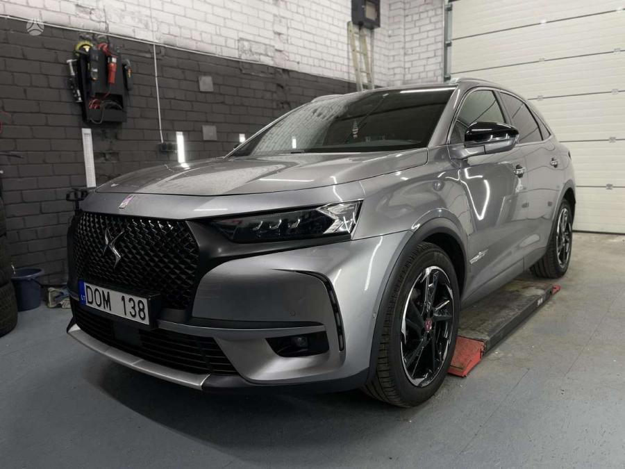 Grey DS 7 Crossback 2019 in Ukmerge, with an engine capacity of 1.50 L and mileage of 199 thousand km for 16800 €, photo 19 on AUTOMOTO.COM.LV