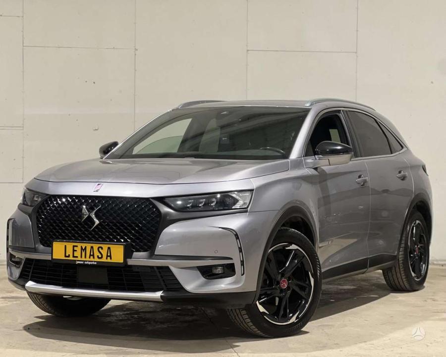 Grey DS 7 Crossback 2019 in Klaipeda, with an engine capacity of 1.50 L and mileage of 140 thousand km for 14999 €, photo 1 on AUTOMOTO.COM.LV