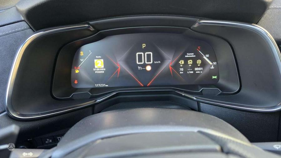 Серый DS 7 Crossback 2020 в Каунас, объемом двигателя 2.00 л и пробегом 177 тыс. км за 18200 €, фото 21 на AUTOMOTO.COM.LV