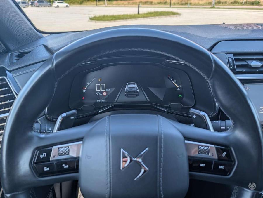 Grey DS 7 Crossback 2020 in Taurage, with an engine capacity of 2.00 L and mileage of 147 thousand km for 16900 €, photo 11 on AUTOMOTO.COM.LV