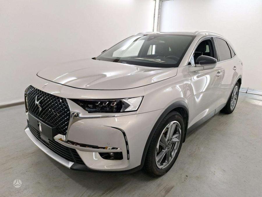 Pelēks DS 7 Crossback 2021 Marijampole, ar dzinēja tilpumu 1.60 L un nobraukumu 47 tūkst. km par 26130 €, foto 1 vietnē AUTOMOTO.COM.LV