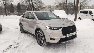Grey DS 7 Crossback 2022 in Klaipeda, with an engine capacity of 1.60 L and mileage of 72 thousand km for 23690 €, photo  on AUTOMOTO.COM.LV