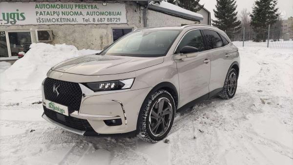 Pelēks DS 7 Crossback 2022 Klaipėda, ar dzinēja tilpumu 1.60 L un nobraukumu 72 tūkst. km par 23690 €, foto 3 vietnē AUTOMOTO.COM.LV