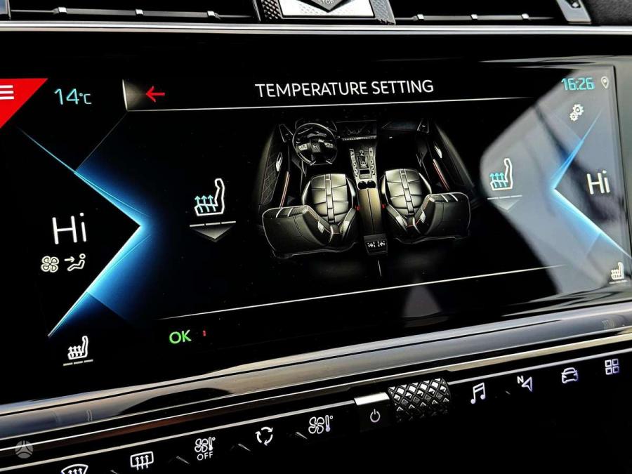 Серый DS 7 Crossback 2022 в Каунас, объемом двигателя 1.60 л и пробегом 172 тыс. км за 18900 €, фото 15 на AUTOMOTO.COM.LV