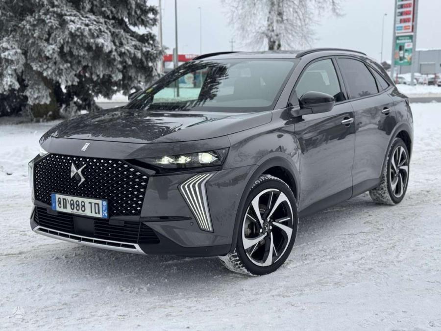 Pelēks DS 7 Crossback 2023 Tauragė, ar dzinēja tilpumu 1.50 L un nobraukumu 214 tūkst. km par 19500 €, foto 1 vietnē AUTOMOTO.COM.LV