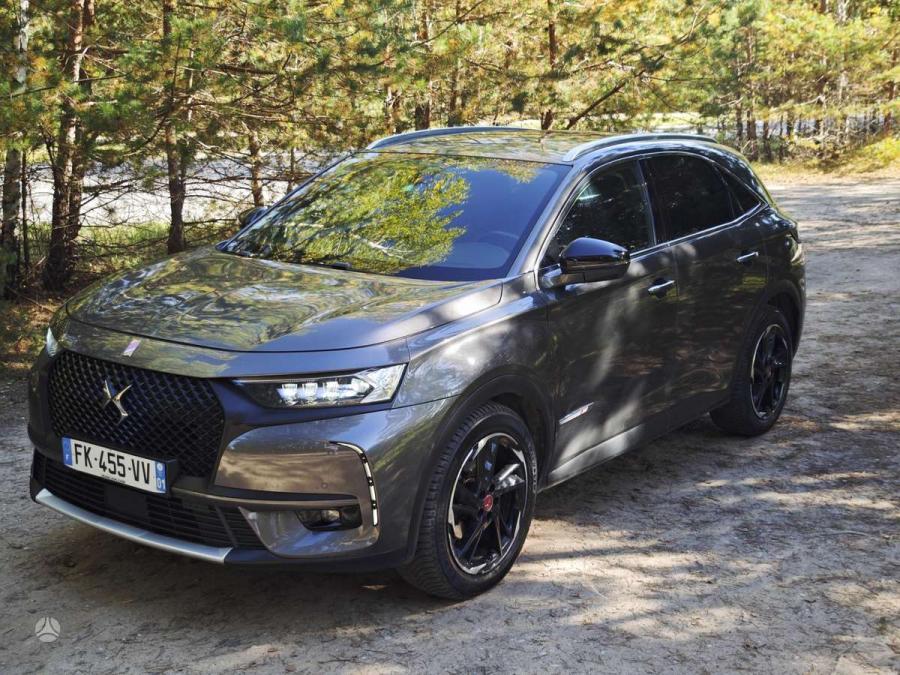 Pelēks DS 7 Crossback 2019 Viļņa, ar dzinēja tilpumu 1.50 L un nobraukumu 156 tūkst. km par 15200 €, foto 1 vietnē AUTOMOTO.COM.LV