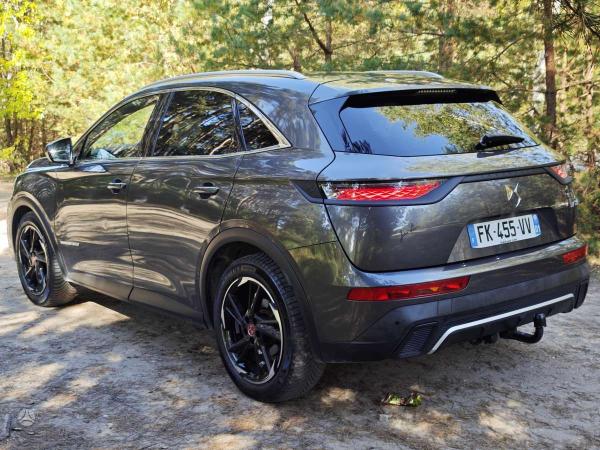 Grey DS 7 Crossback 2019 in Vilnius, with an engine capacity of 1.50 L and mileage of 156 thousand km for 15200 €, photo 6 on AUTOMOTO.COM.LV