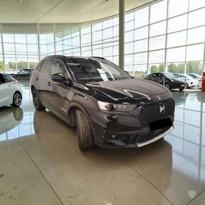 Grey DS 7 Crossback 2021 in Vilnius, with an engine capacity of 1.50 L and mileage of 149 thousand km for 16371 €, photo  on AUTOMOTO.COM.LV