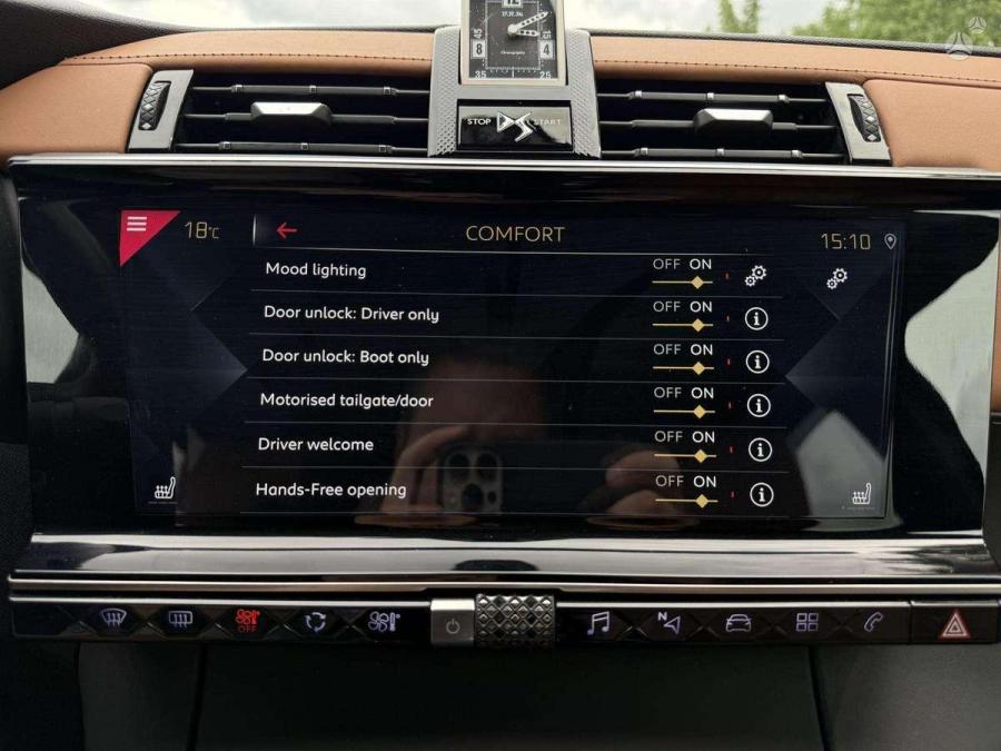 White DS 7 Crossback 2019 in Vilnius, with an engine capacity of 1.50 L and mileage of 171 thousand km for 17990 €, photo 39 on AUTOMOTO.COM.LV