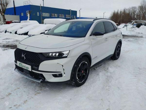 White DS 7 Crossback 2021 in Klaipeda, with an engine capacity of 1.60 L and mileage of 161 thousand km for 19590 €, photo 1 on AUTOMOTO.COM.LV