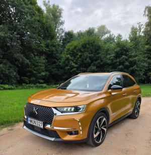 Dzeltens DS 7 Crossback 2019 Prienai, ar dzinēja tilpumu 2.00 L un nobraukumu 155 tūkst. km par 18900 €, foto  vietnē AUTOMOTO.COM.LV