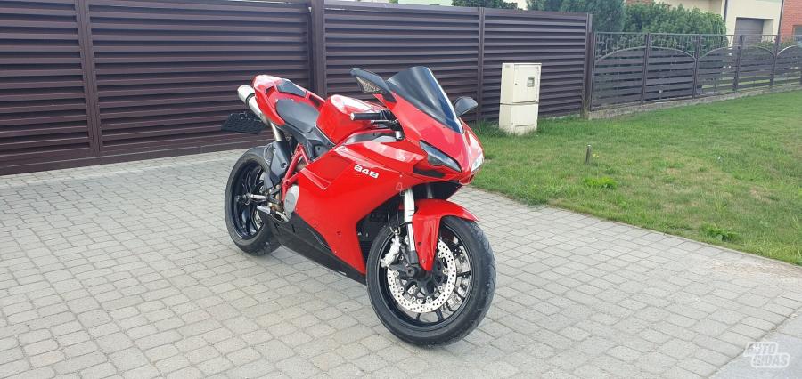 Ducati 848 2010 Viļņa, ar dzinēja tilpumu 0.85 L un nobraukumu 3 tūkst. km par 5600 €, foto 4 vietnē AUTOMOTO.COM.LV