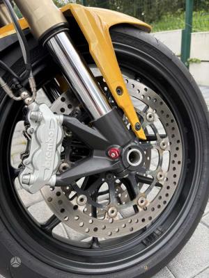 Yellow Ducati 848 2011 in Kaunas, with an engine capacity of 0.85 L and mileage of 15 thousand km for 6500 €, photo 14 on AUTOMOTO.COM.LV