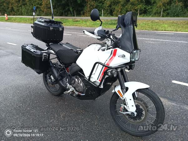 Black Ducati Desert X 2022 in Tallinn, with an engine capacity of 0.94 L and mileage of 39 thousand km for 18600 €, photo 1 on AUTOMOTO.COM.LV