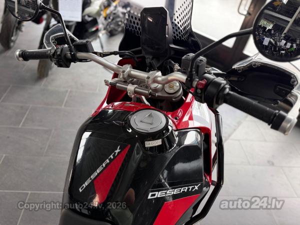 Ducati Desert X 2025 in Tallinn, with an engine capacity of 0.94 L and mileage of 6 thousand km for 13990 €, photo 8 on AUTOMOTO.COM.LV