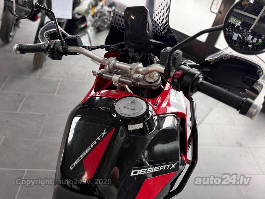 Ducati Desert X 2025 Tallina, ar dzinēja tilpumu 0.94 L un nobraukumu 6 tūkst. km par 13990 €, foto 9 vietnē AUTOMOTO.COM.LV