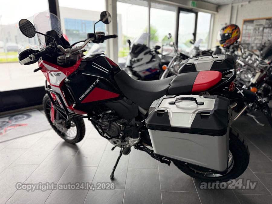Ducati Desert X 2025 Tallina, ar dzinēja tilpumu 0.94 L un nobraukumu 6 tūkst. km par 13990 €, foto 14 vietnē AUTOMOTO.COM.LV